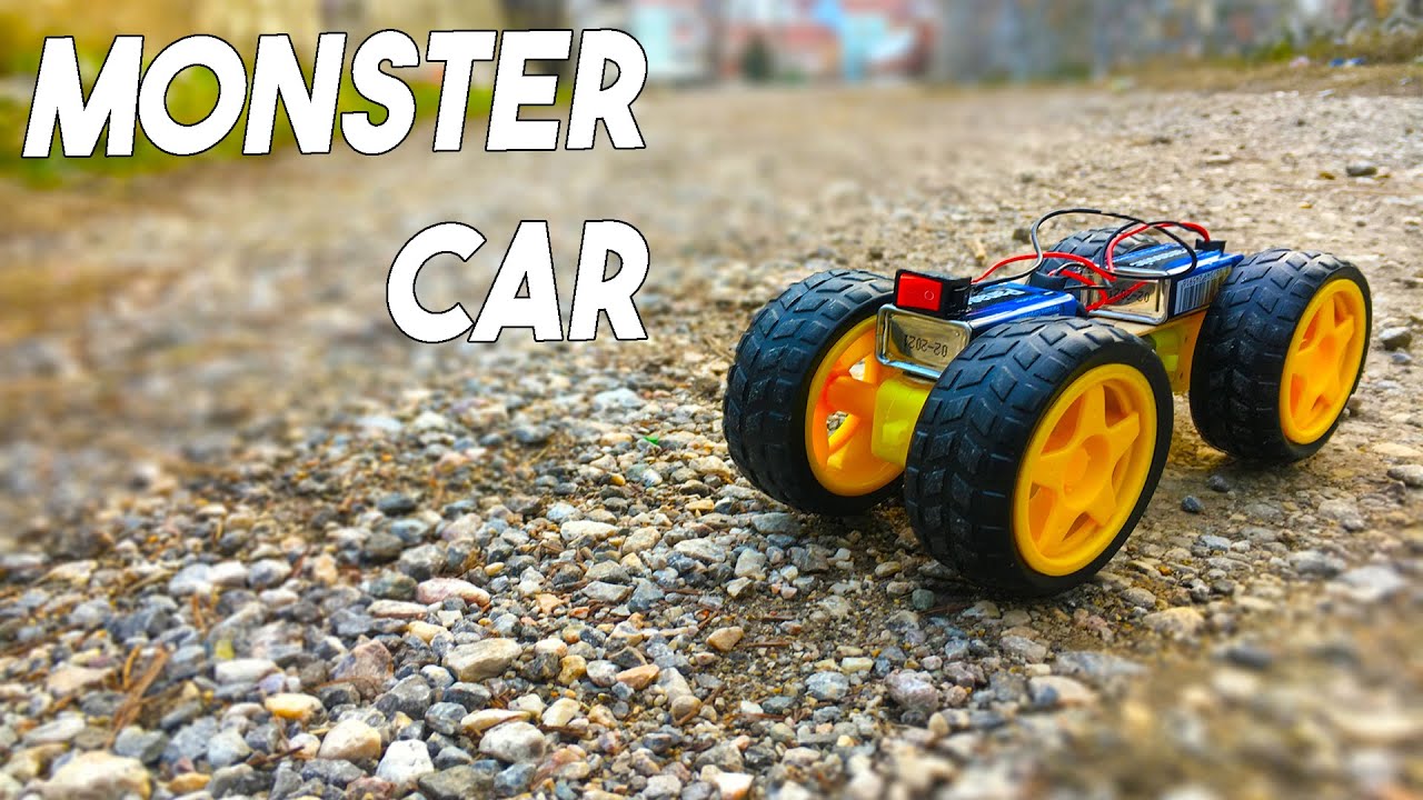 DIY MONSTER TRUCK AT HOME-THE MOST POWERFUL TRUCK - YouTube