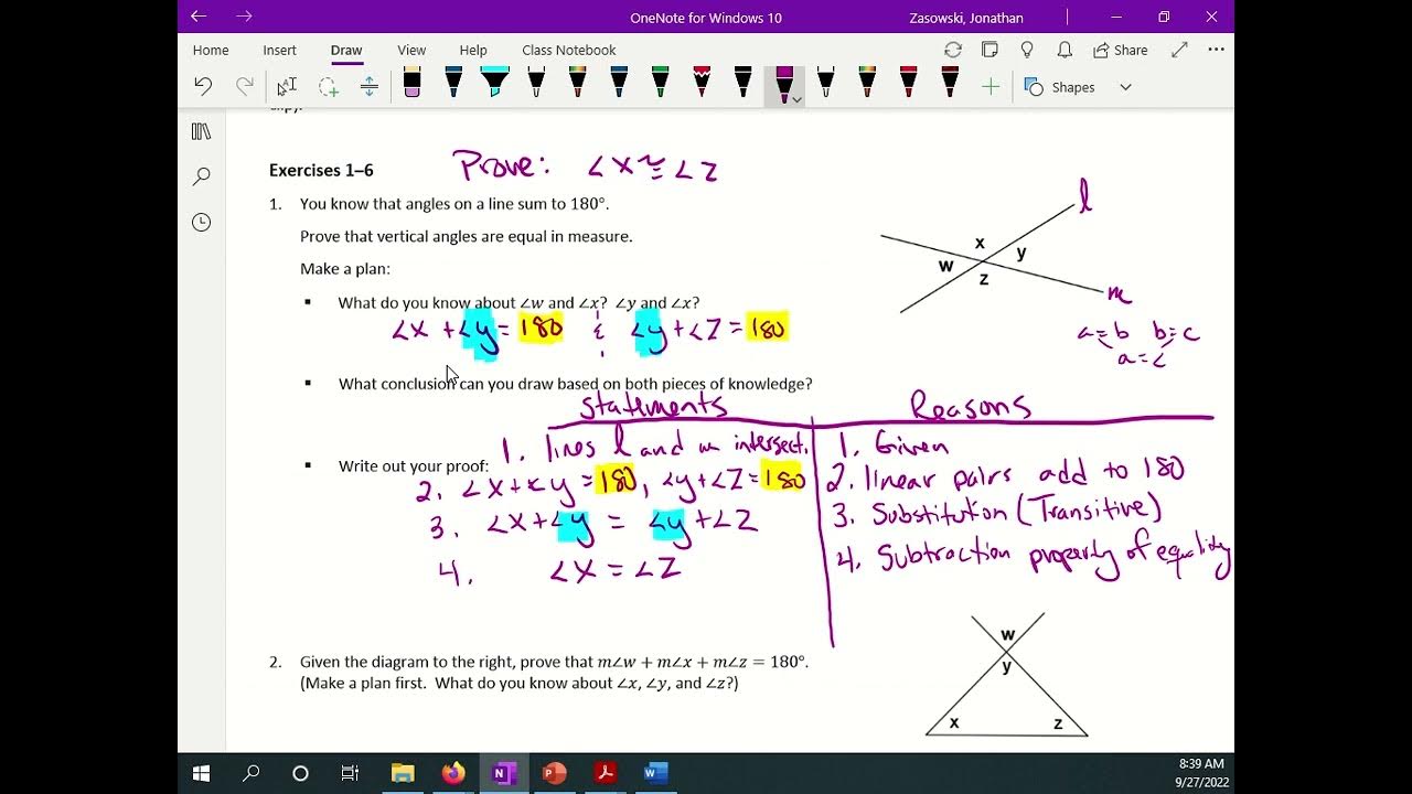 Geometry Module 1 Lesson 9 Video - YouTube