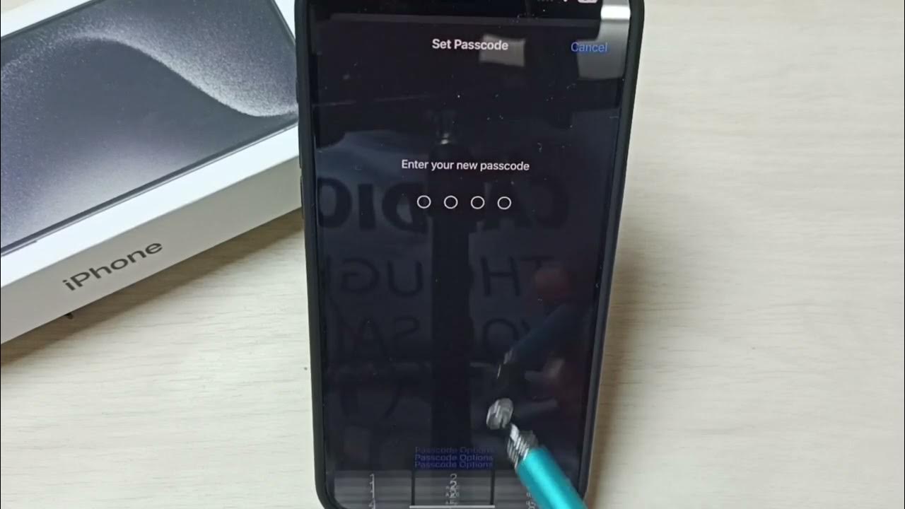 iPhone : How to Lock iPhone with Passcode / Password - YouTube