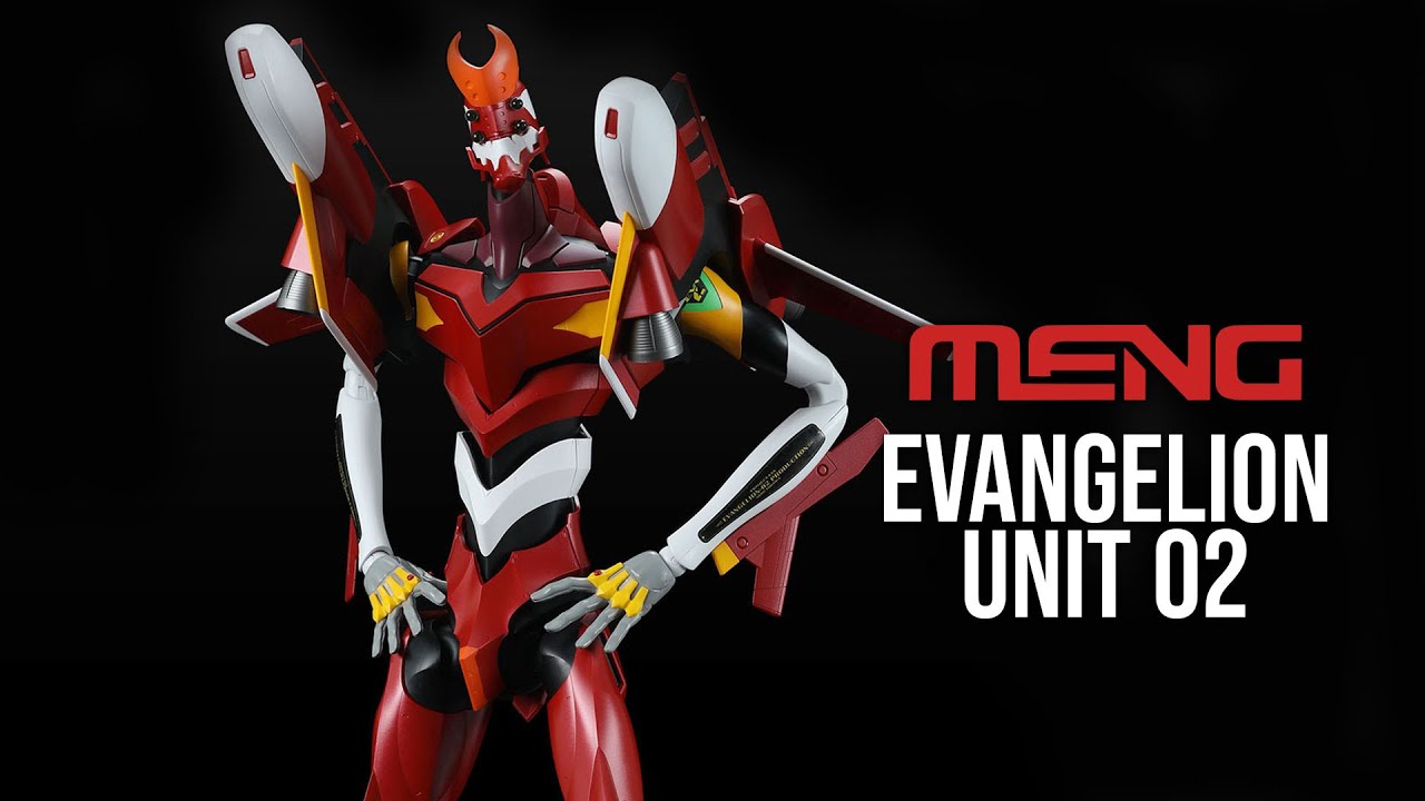 Evangelion Unit 02 [Meng Model Product Preview] USA Gundam TV! - YouTube