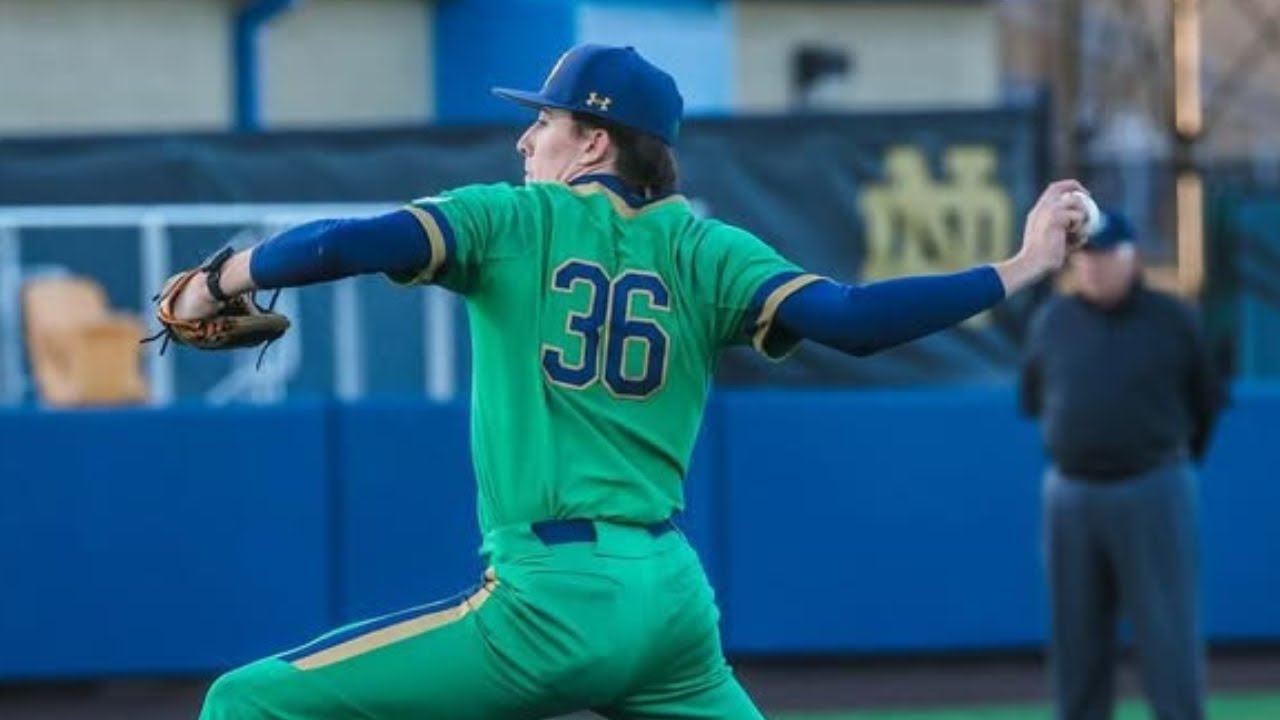 Oisin Lee 2025 College Baseball Highlights! | Notre Dame Fighting Irish ...