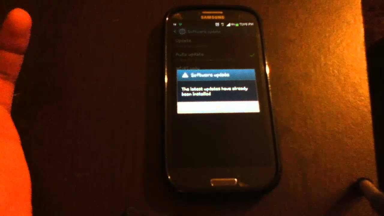 how to Check for update on your android device - YouTube