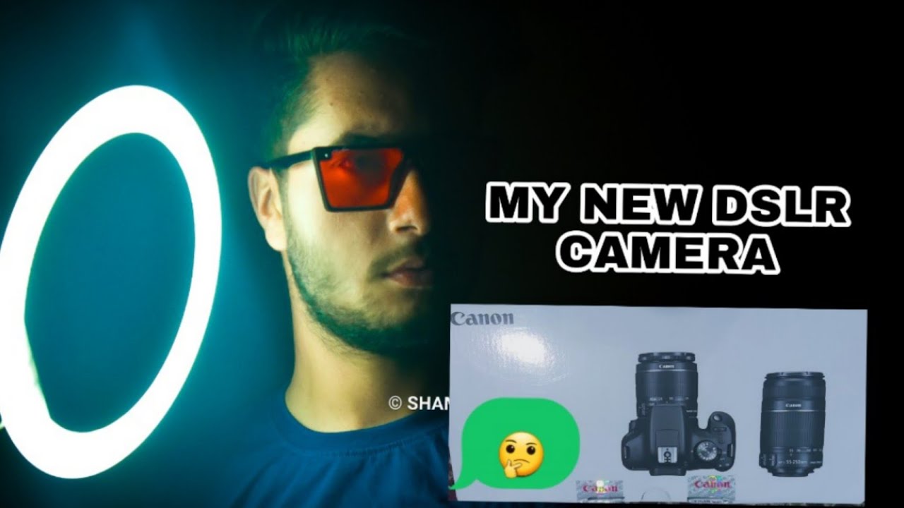 MY NEW DSLR CAMERA UNBOXING - YouTube