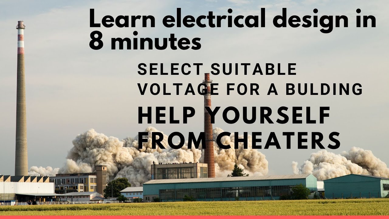 Electrical Design-1, Voltage selection - YouTube