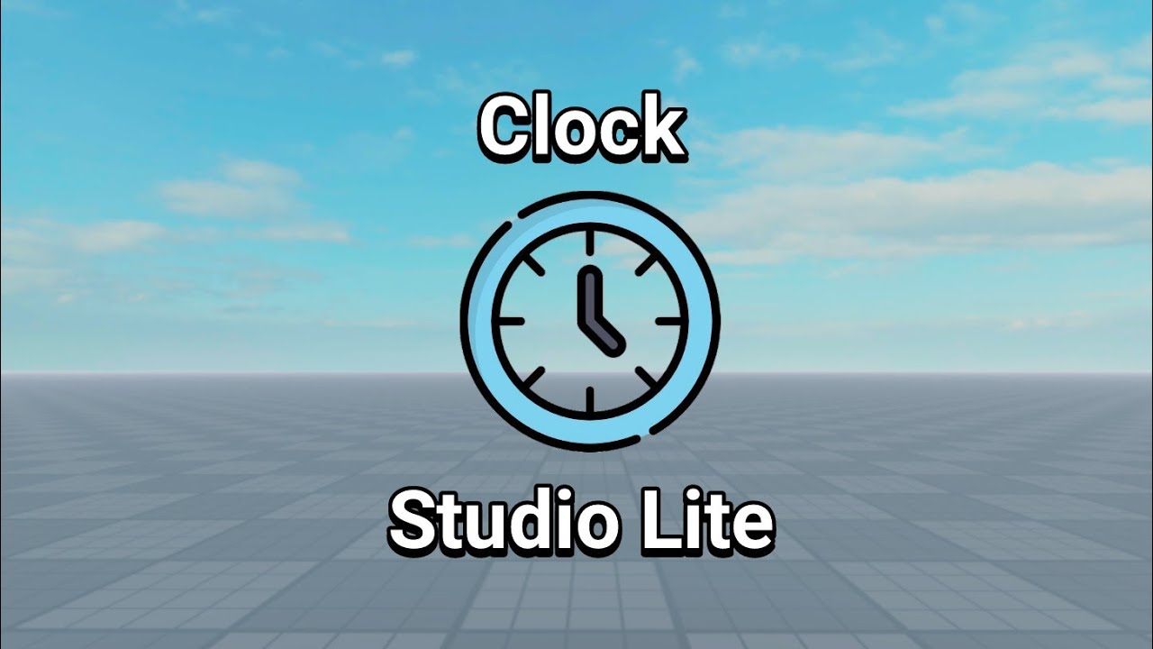 How To make Clock System And Day / Night Cycle | Roblox Studio Lite ...