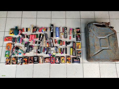 🔴BIG FIRECRACKERS vs IRON GERMANY CANISTER⛽️⛽️⛽️💣💥Part 4