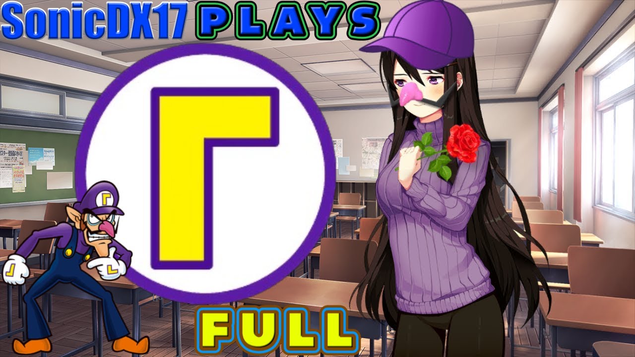 Dokis as Mario Characters | DDLC Waluigi Club Full Playthrough - YouTube