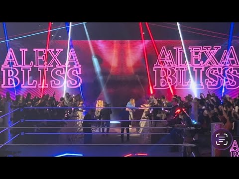 Alexa Bliss Entrance at smackdown in Austin Texas Dec 5 2025