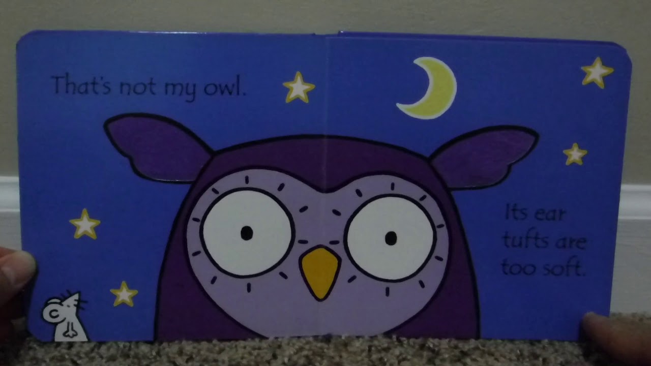 Usborne Touchy-feely books | That’s not my Owl… - YouTube
