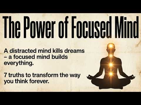 The Power of a Focused Mind - Reprogram Your Mind | Graded Reader | Mindset Training