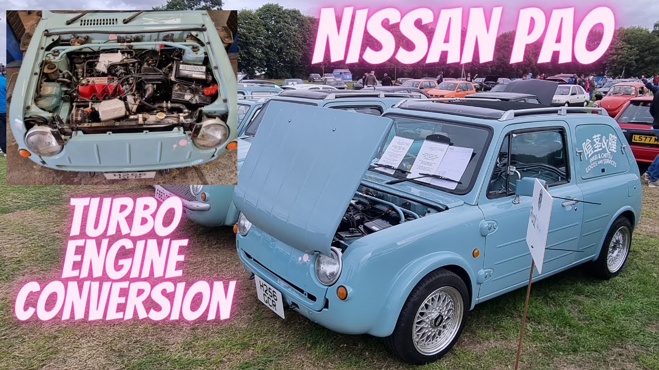 Nissan Pao Turbo Engine Conversion - YouTube