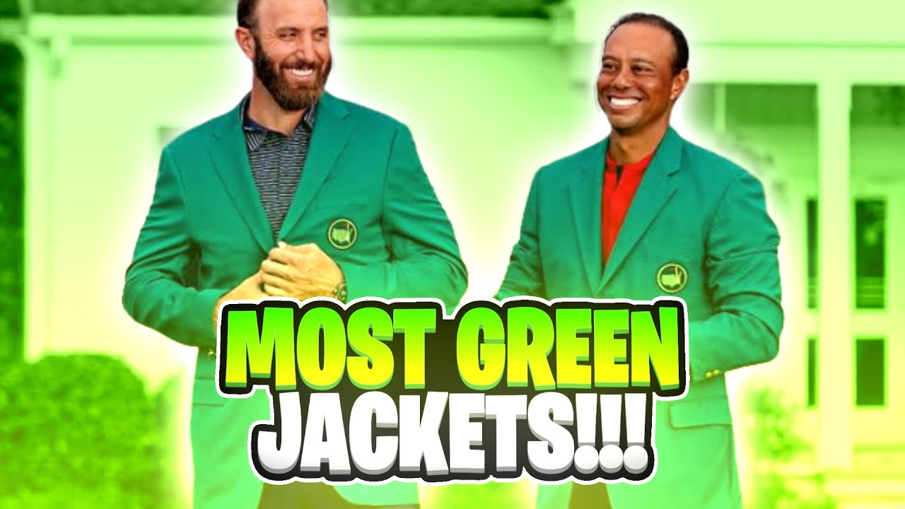 The 6 Golfers With the Most Green Jackets - YouTube