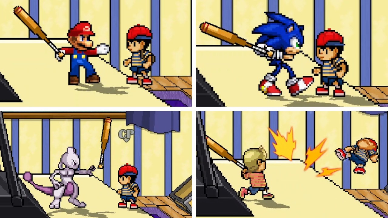Every Character's Home-Run Bat Animations | SSBC - YouTube