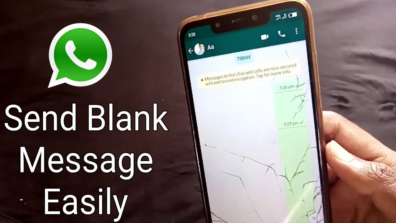 How To Send Blank Message On Whatsapp 2020 || Send Blank Message On ...