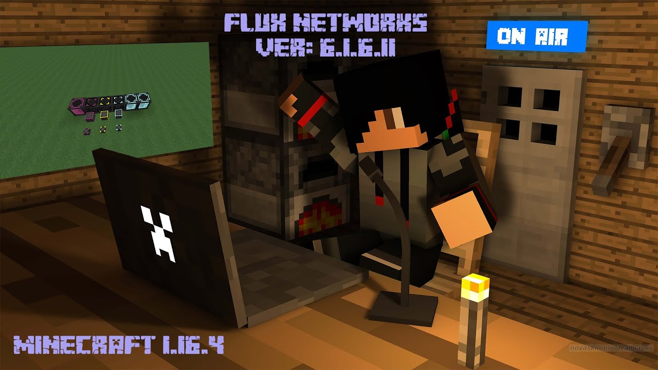 Flux Networks (6.1.6.11) - Mod Spotlight - Minecraft 1.16.4 - YouTube
