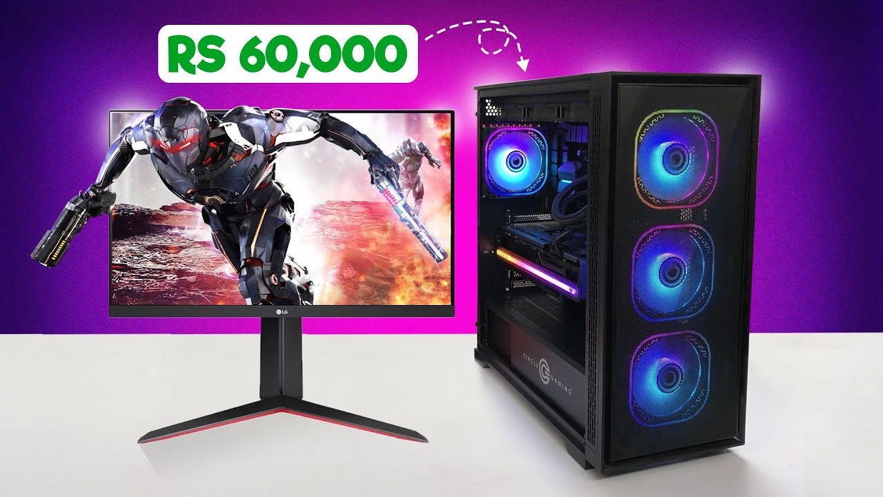 Under 60,000 Gaming & Editing PC Build with Monitor | under 60k gaming ...