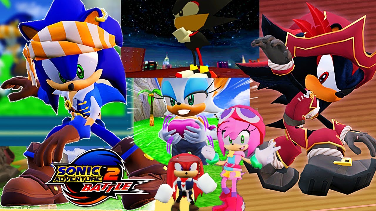 These Sonic Adventure 2 mods Are PERFECT! - [2 Player Vs] - YouTube