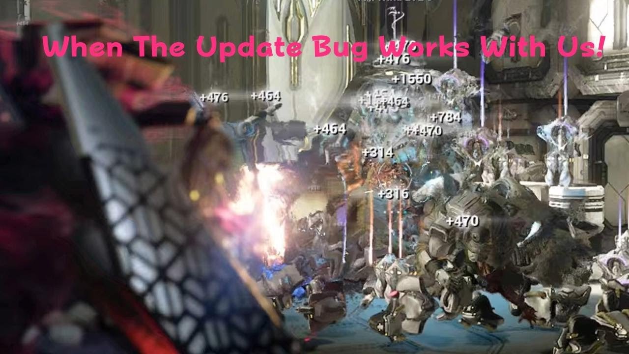 Lovely Warframe Bug! - YouTube
