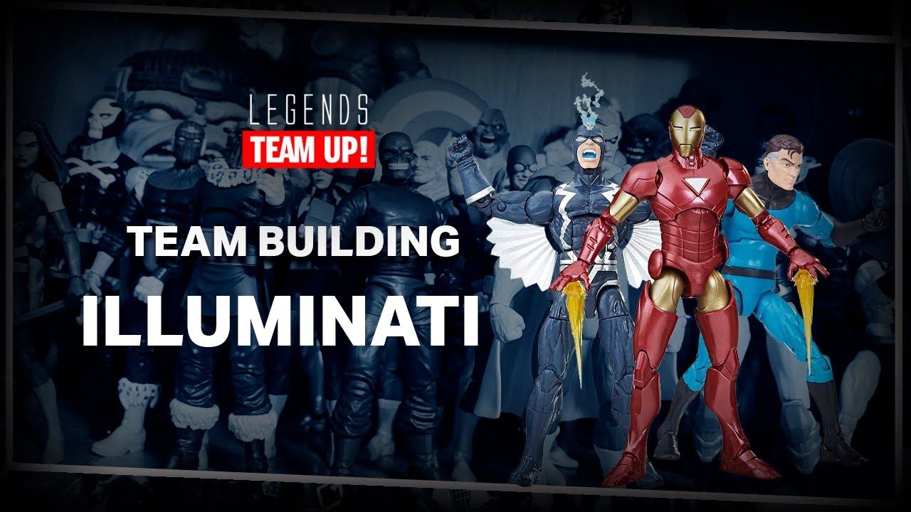 TEAM BUILDING: LOS ILLUMINATI en formato Marvel Legends - YouTube