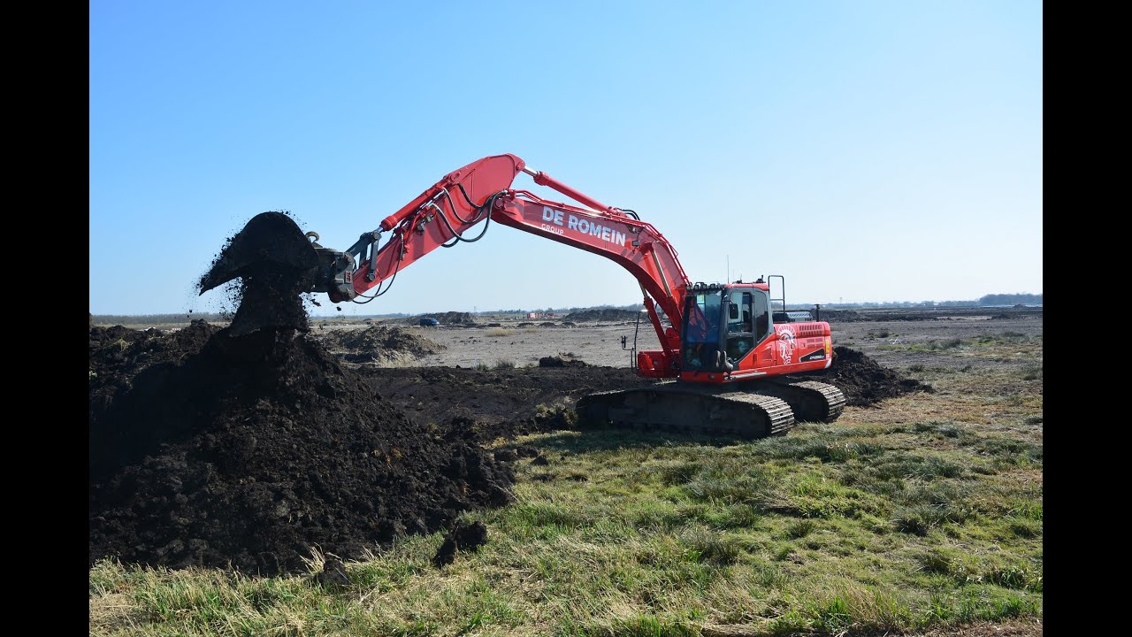De Romein Group: Excavation at project Meerstad - YouTube
