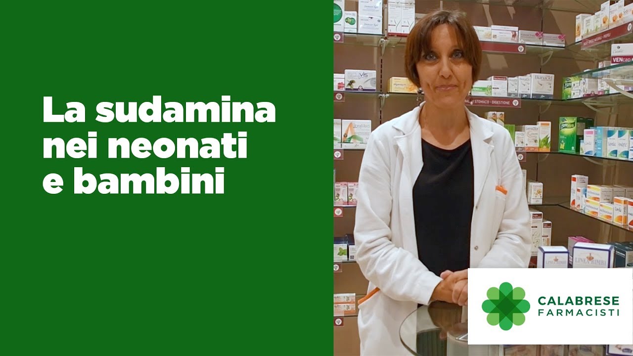 La sudamina nei bambini e neonati - YouTube