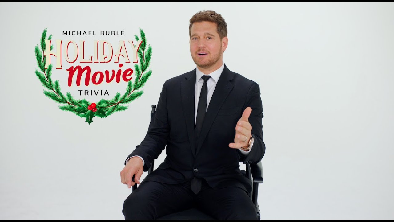 Michael Bublé - Holiday Movie Trivia - YouTube
