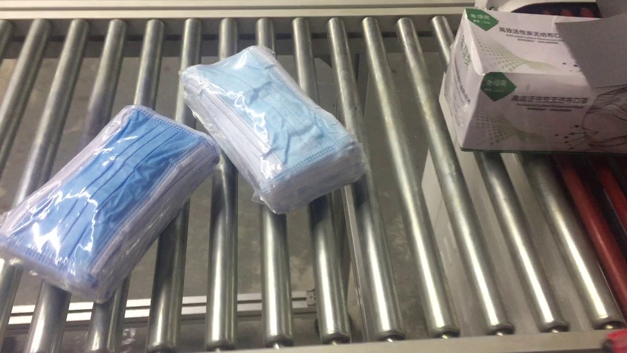 Disposable face mask packing machine quality control from Eagle Eyes ...