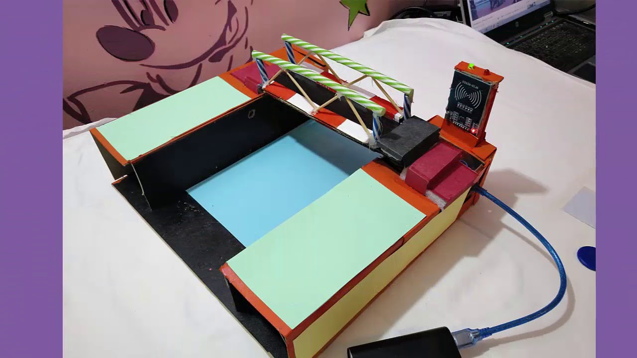 Control a bridge by RFID-RC522 step by step - YouTube