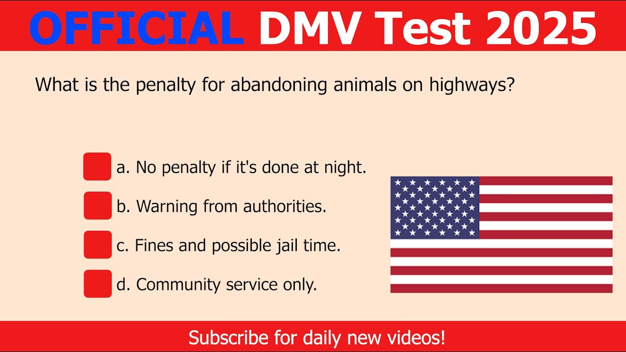 California DMV Practice Test 2025 | 10 Real Questions - YouTube