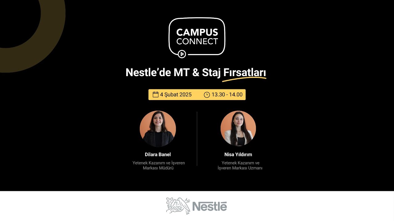 Nestle’de MT & Staj Fırsatları - YouTube