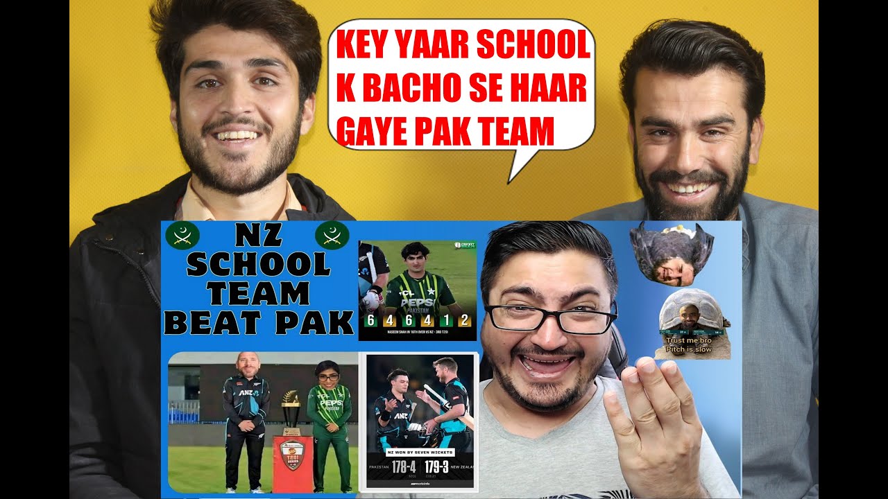 New Zealand School Bacha Z Team Beat Pak A team army training Puss ...
