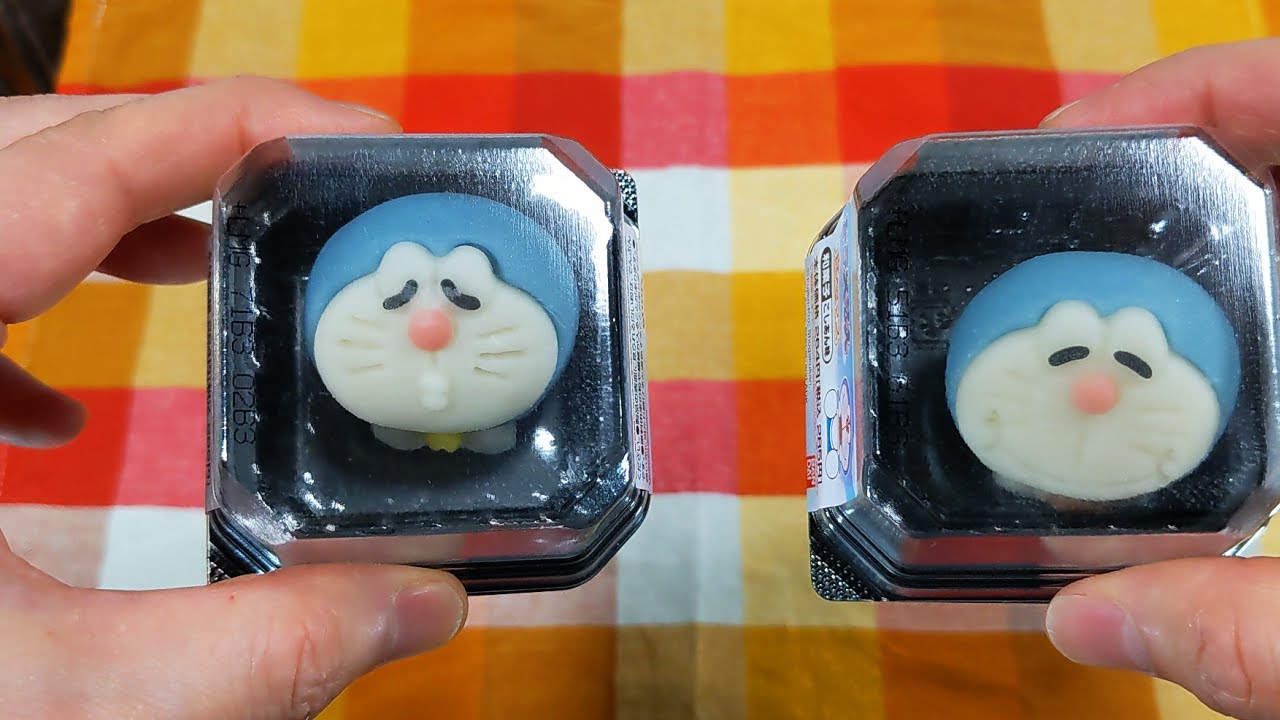 【Japanese Food】Doraemon 3-D Sweets - YouTube