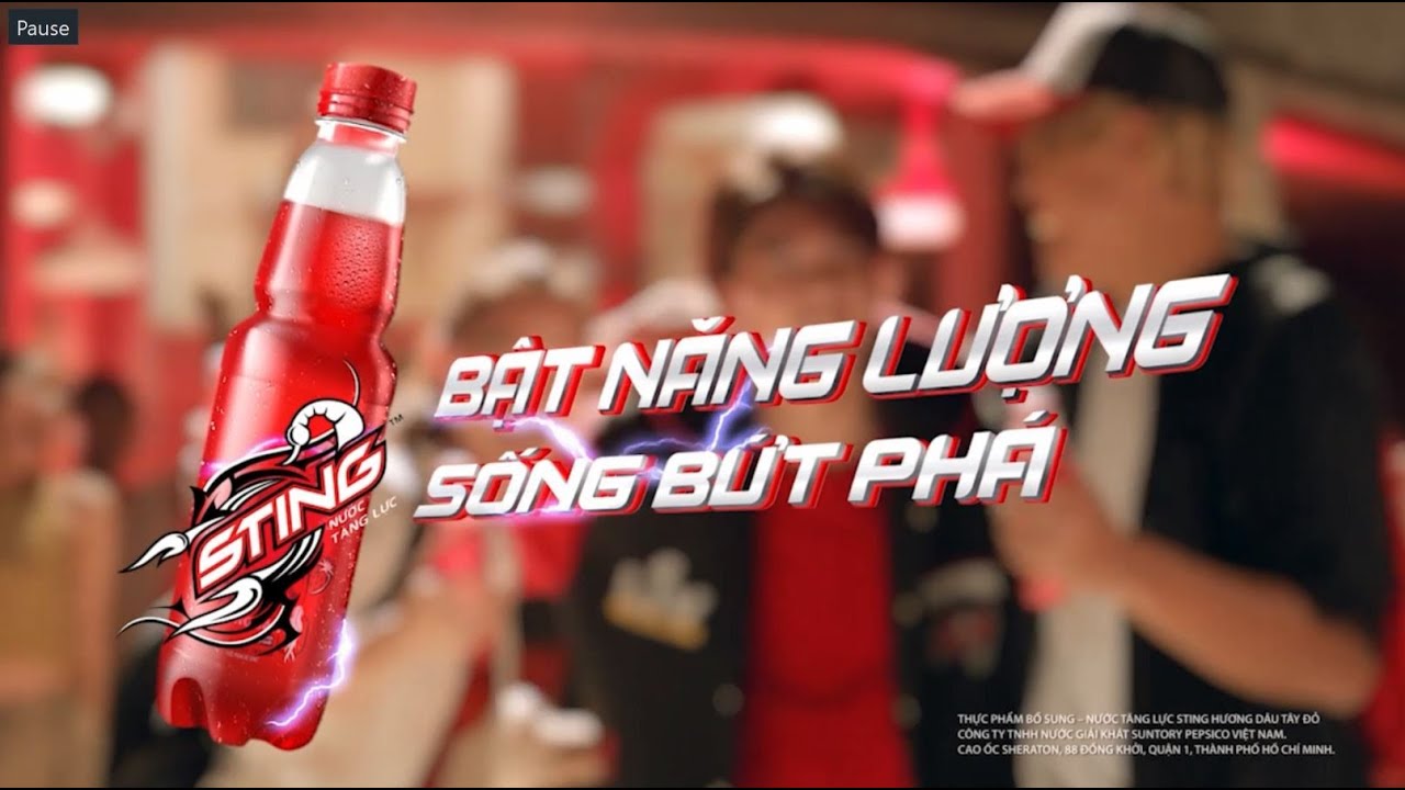 Nước tăng lực Sting dâu lon cao 320ml - YouTube