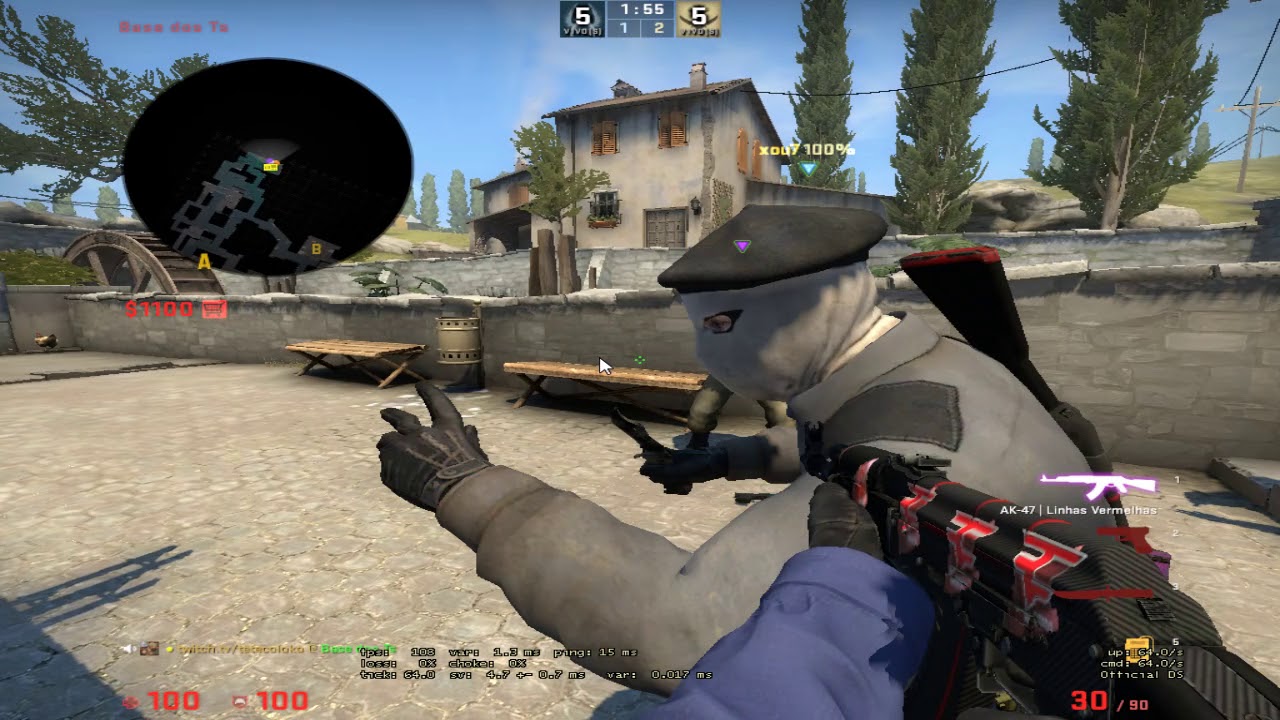 CSGO JOGANDO COM CARA PIOR QUE WAVE IGL(RAGE ATÉ NA TATATARAVO)XISDE ...