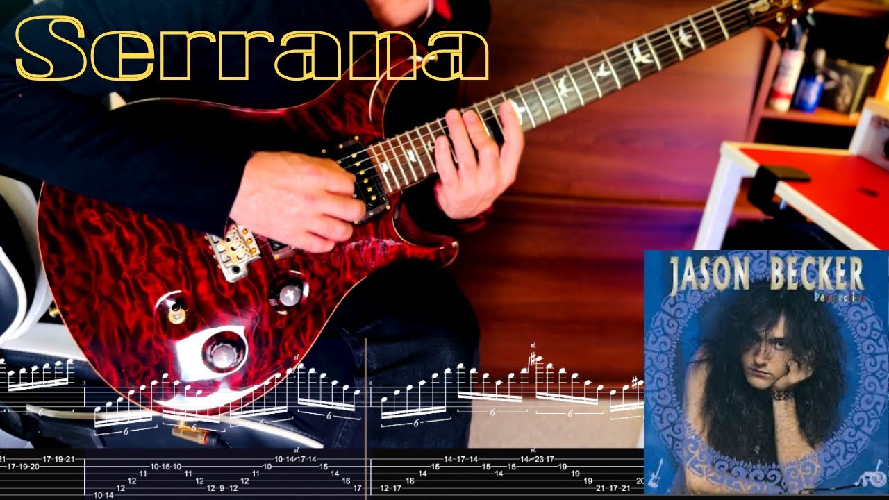 【Tab】Serrana/Jason Becker-Arpeggios Cover - YouTube