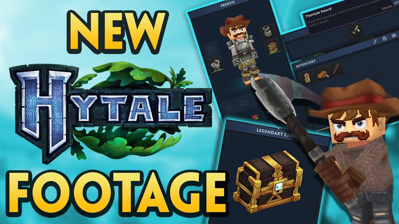 New Hytale Gameplay, Audio, Images REVEALED + I’m in the BLOG POST ...