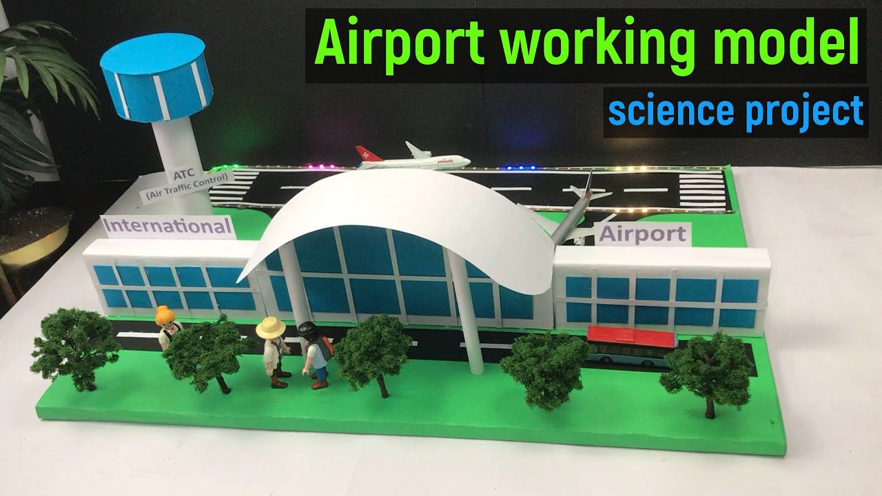 airport working model - airport model making - airport model - airport ...