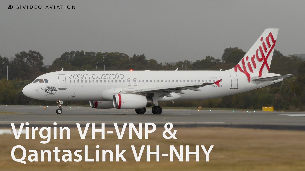 Virgin Australia Regional (VH-VNP) and QantasLink (VH-NHY) at Perth ...