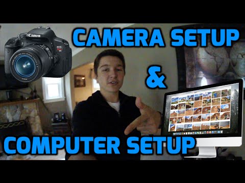 CAMERA & COMPUTER SETUP! - YouTube