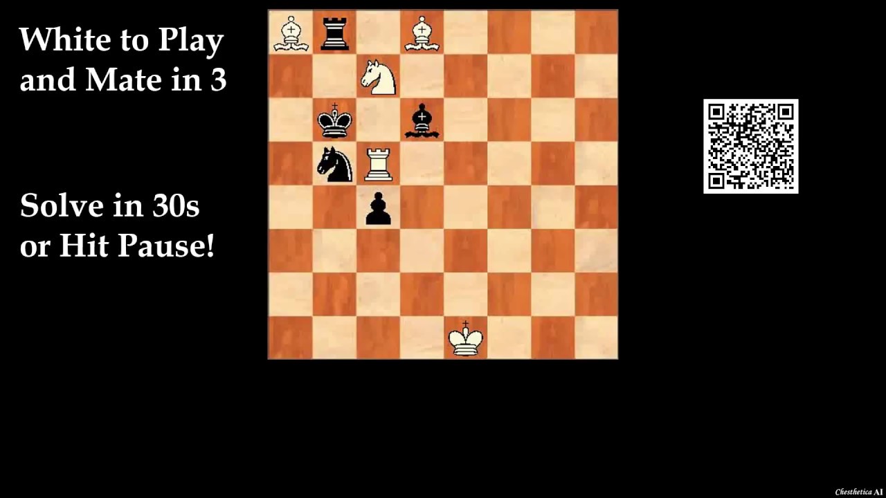 Computer-Generated Chess Problem 01763 - YouTube