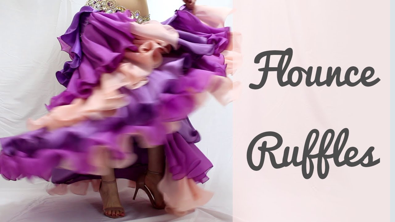 How To Draw Cascading Ruffles