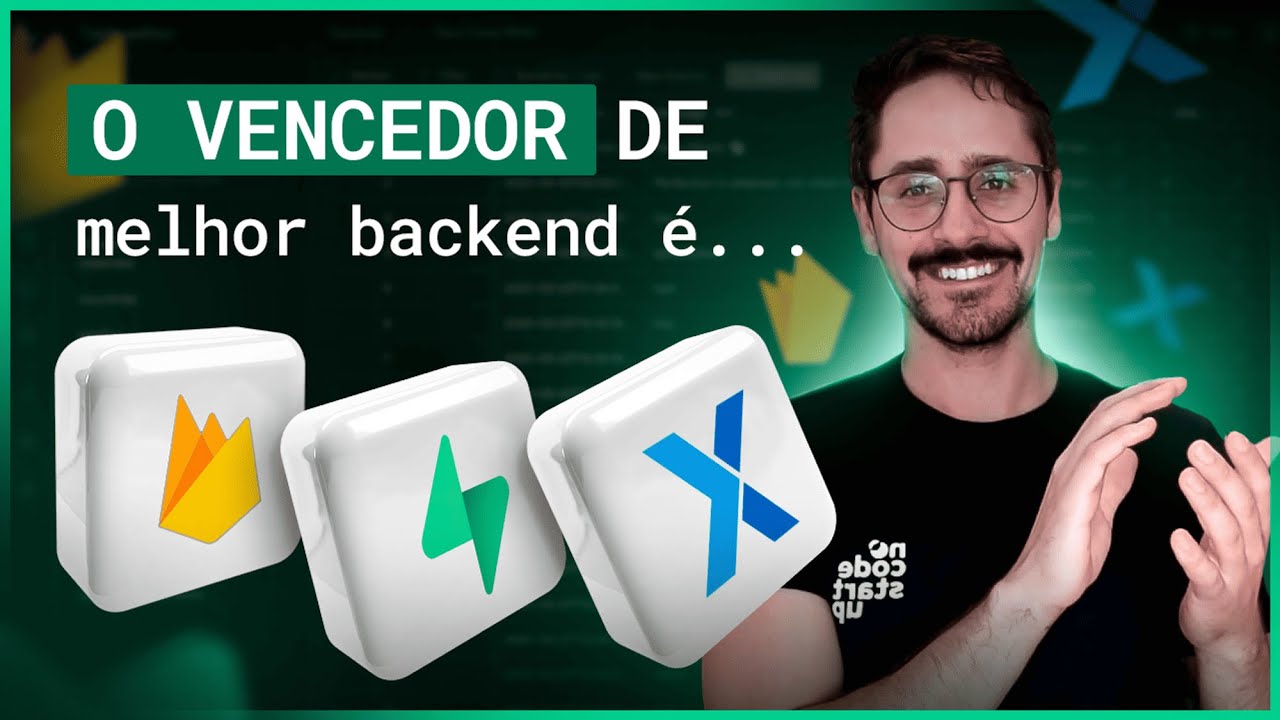 Qual o melhor backend? Firebase x Supabase x Xano - YouTube