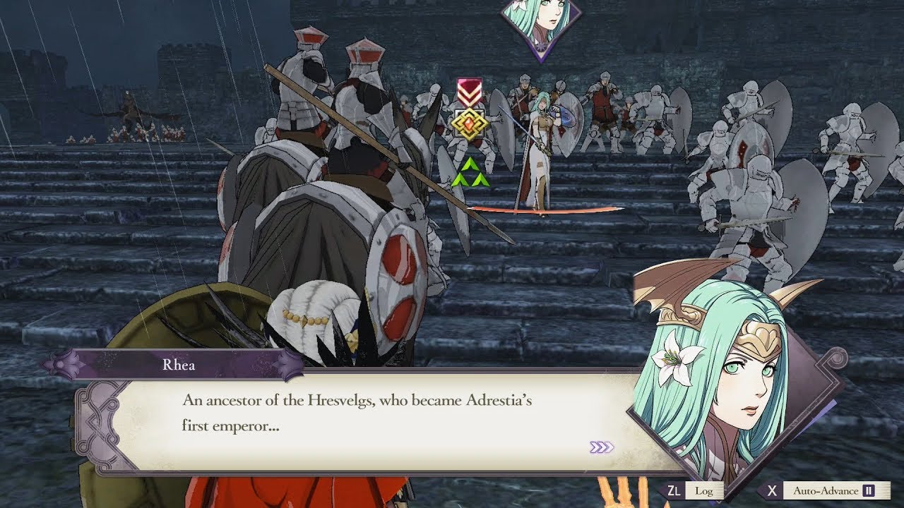 Fire Emblem: Three Houses Edelgard Vs Rhea Dialogue At Tailtean Plains ...