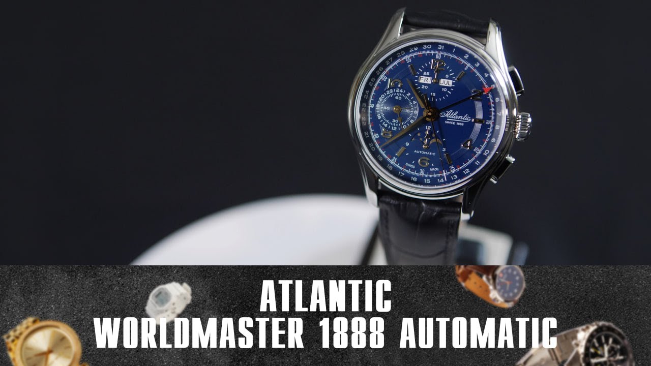 Atlantic Worldmaster 1888 Automatic 52851.41.55G. Огляд\Review by ...