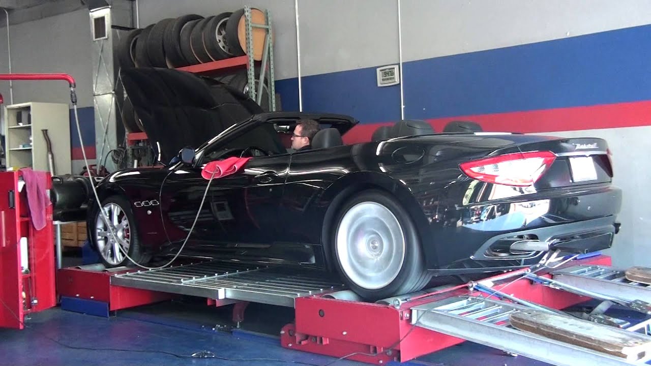 Dyno-Comp Tuned Maserati GranTurismo Stage-1 ECU Upgrade - YouTube