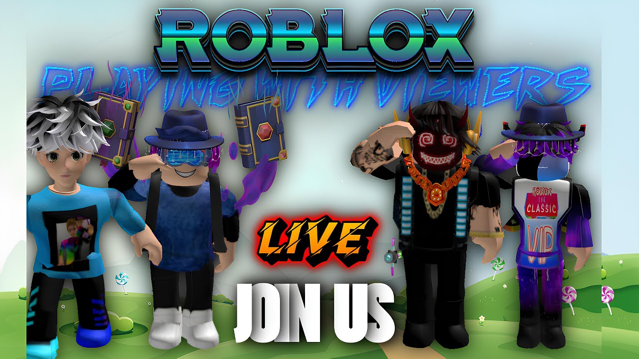 🔴ROBLOX LIVE | PLAYING WITH VIEWERS😍 | JOIN US🤞 | DPG SQUAD👋 | DITTO PC ...