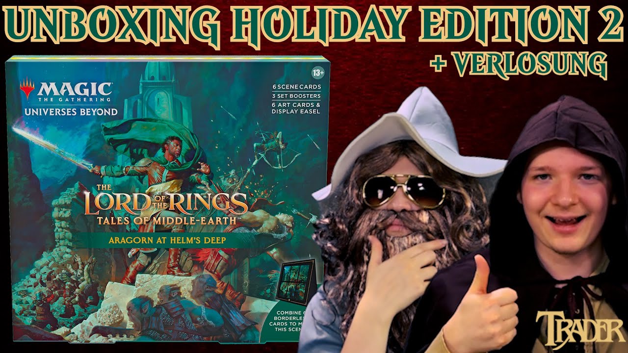 MTG Lord of the Rings Holiday Scene Box Opening deutsch #2 | Magic the ...