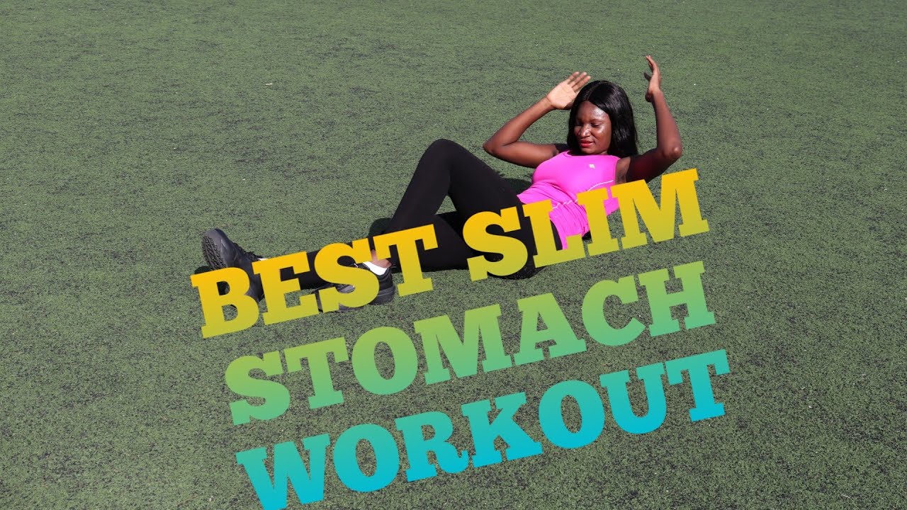 5 minutes slim stomach workout - YouTube