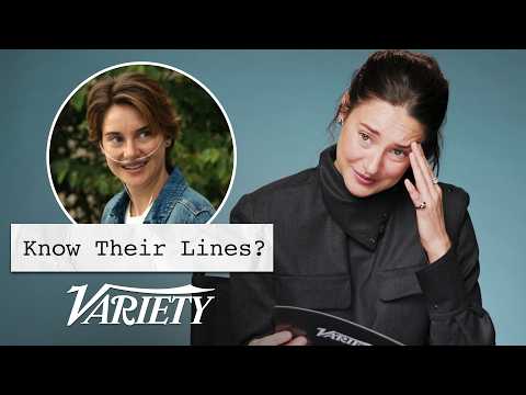 Does Shailene Woodley Know Her Lines?