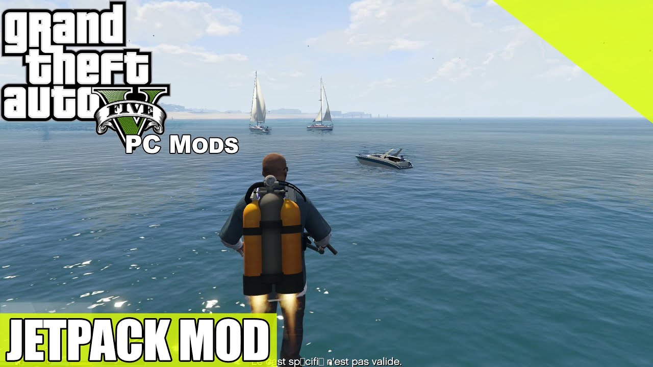 GTA V MOD - Un jetpack multi-usage - YouTube